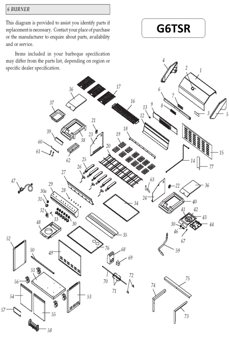 Barbeques Galore | Ziegler & Brown Turbo Select 6 Burner Complete BBQ ...